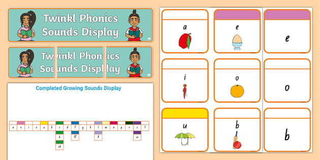 Level 2 Growing Sounds Display (teacher made) - Twinkl