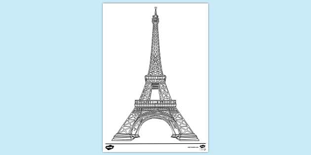 Tower Colouring Page | Colouring Sheets