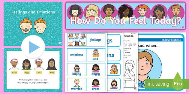 Emotions Check In Resource Pack - CfE Scotland - Twinkl