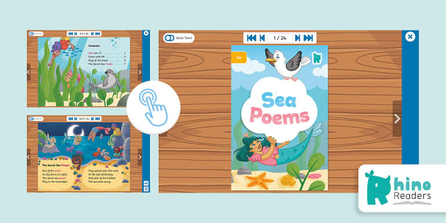 Level 5a Reading Scheme Book: Sea Poems - Twinkl