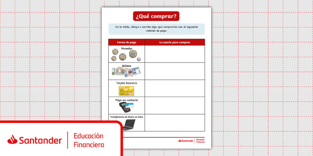 FREE! - Educación financiera Santander- Formas de pago