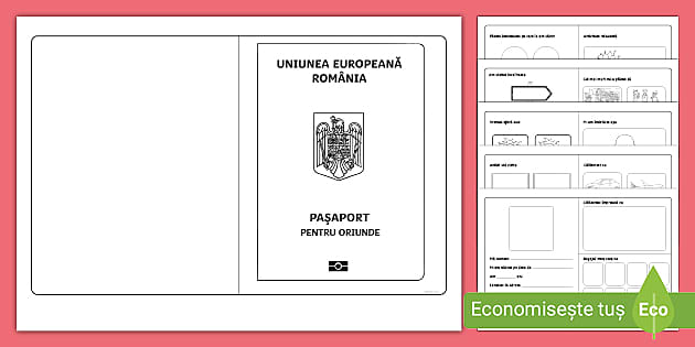 Pașaport pentru oriunde – Activitate de vacanță 6-9 ani