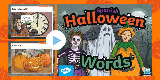 👉 Spanish: Halloween Words - KS2 Resource (teacher made)