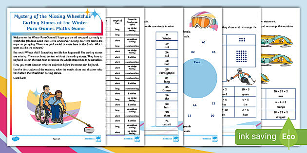 Facts and Activities about the Winter Paralympic Games
