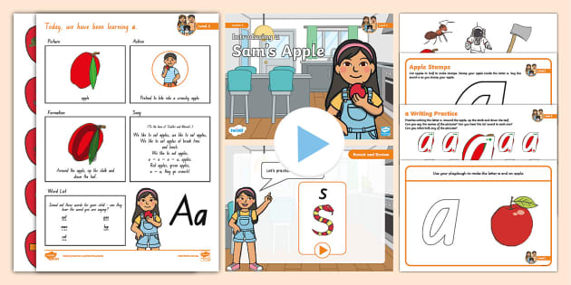 Twinkl Phonics: Level 2: Week 1: Lesson 2: 'a' - Twinkl