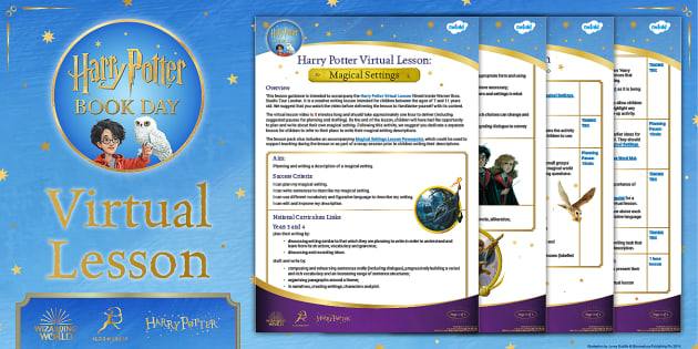 FREE! - Harry Potter Lesson Guide | Harry Potter Book Day