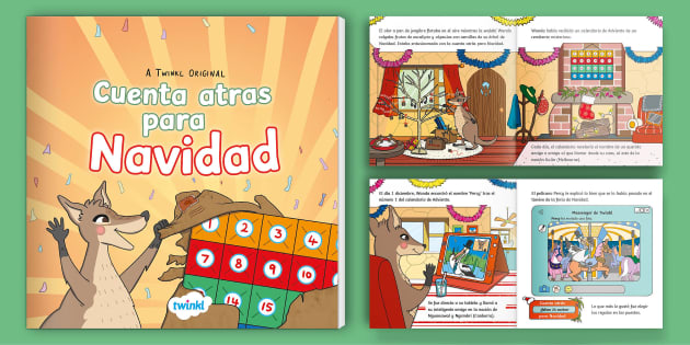 Ebook: Cuenta atrás para Navidad (teacher made) - Twinkl