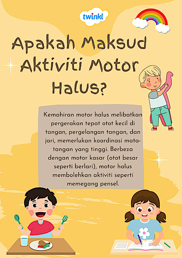 100 Aktiviti Motor Halus Yang Kreatif untuk Perkembangan Kanak-kanak ...