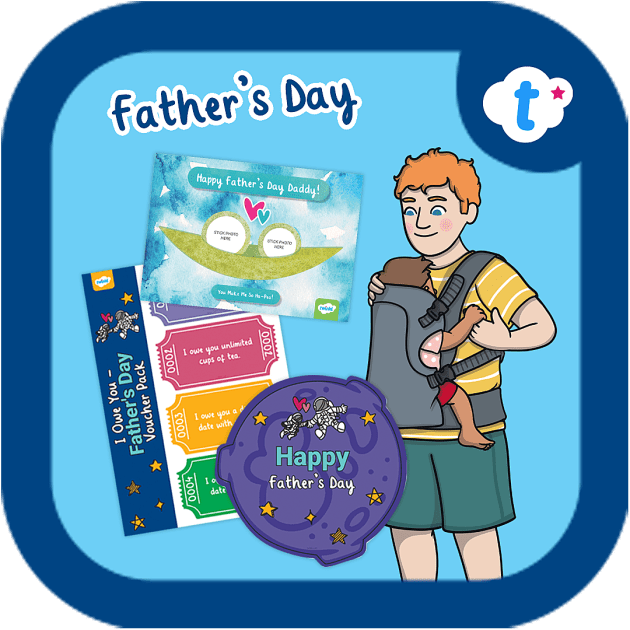 Twinkl Parents Pregnancy to 2 Years Newsletter - Happy First Father Figures