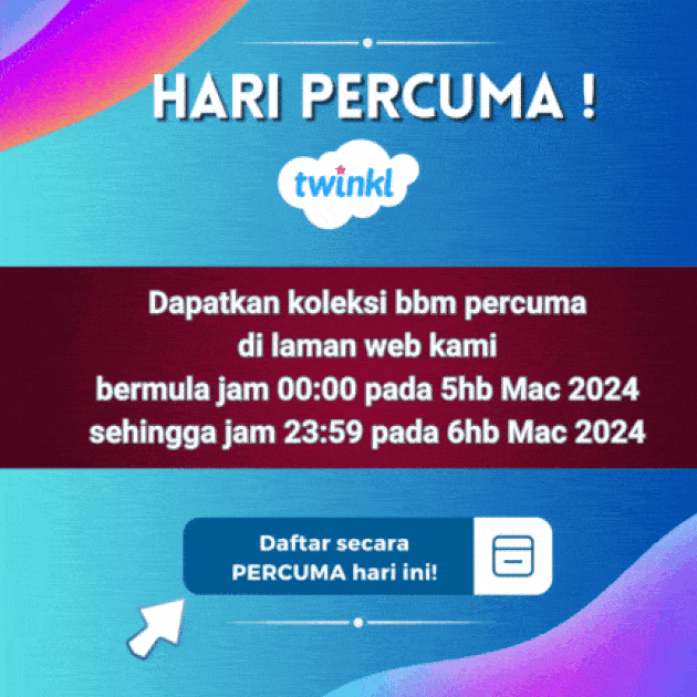 Koleksi BBM Percuma sempena Musim Kembali ke Sekolah