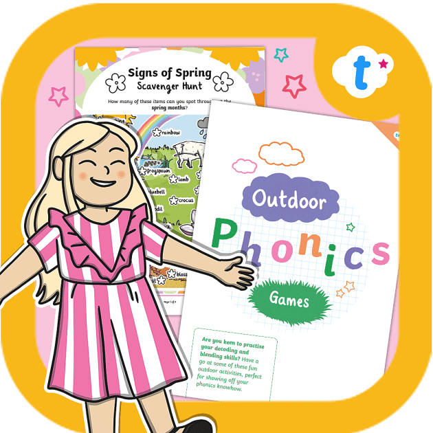 Twinkl Parents Ages 5 - 7 - Get Outdoors This Month