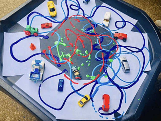 Choo Choo! 9 Train & Transportation Sensory Activities for Preschoolers