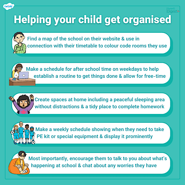 5 big differences to expect when your child starts secondary school ...