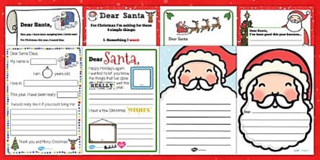 Inspirational Letters to Santa