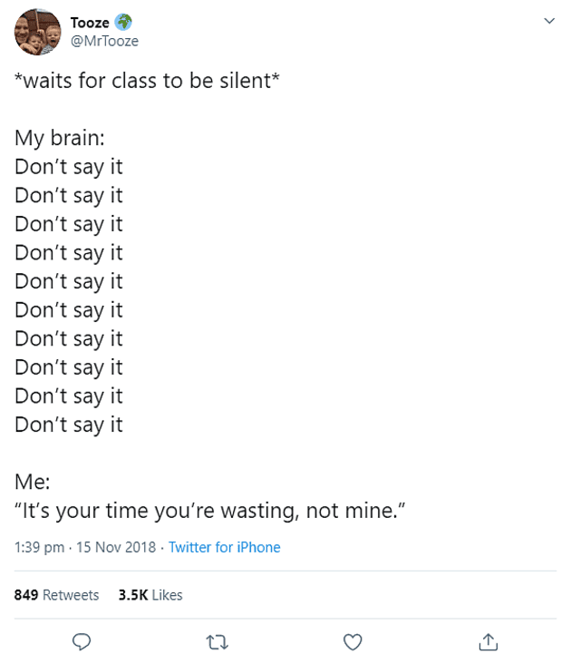 A Day-in-the-Life of a Teacher: As Told by 21 Hilarious Tweets