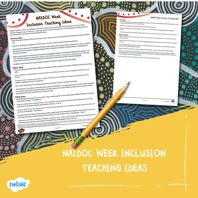 Celebrating NAIDOC Week - Twinkl