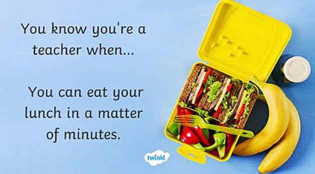 Top Ways You Know You’re a Teacher - Twinkl