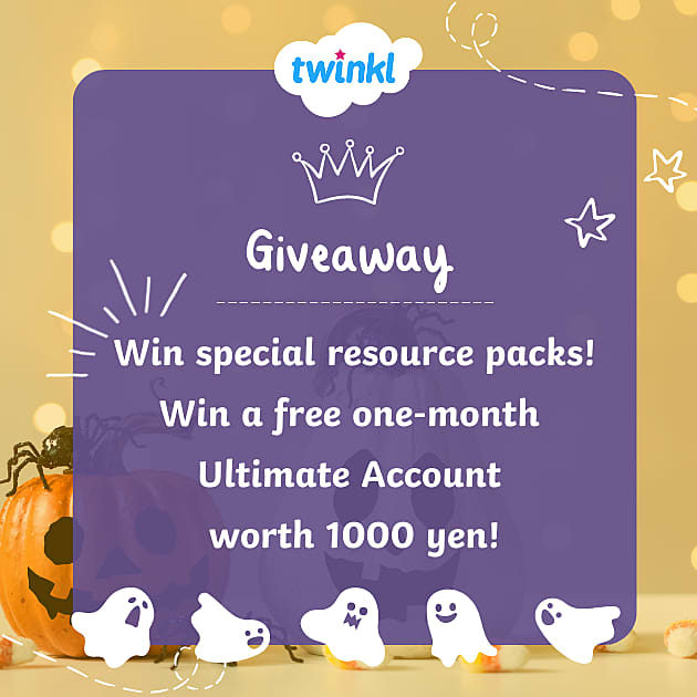 Halloween Giveaway Campaign “Find the Secret Word!”
