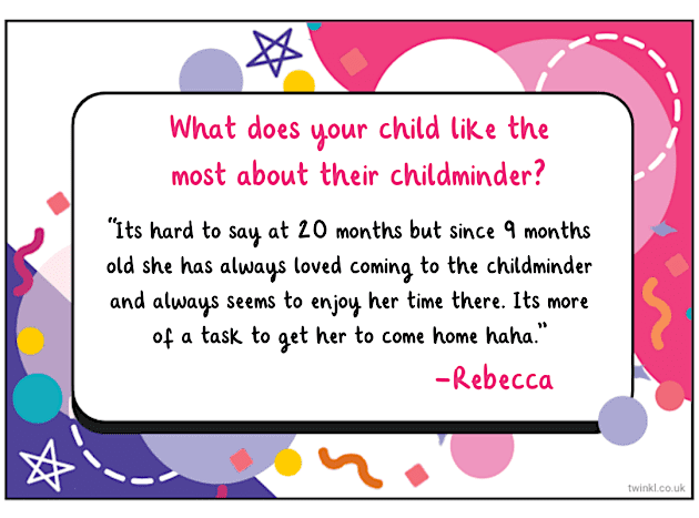 Childminder Appreciation Week - Twinkl