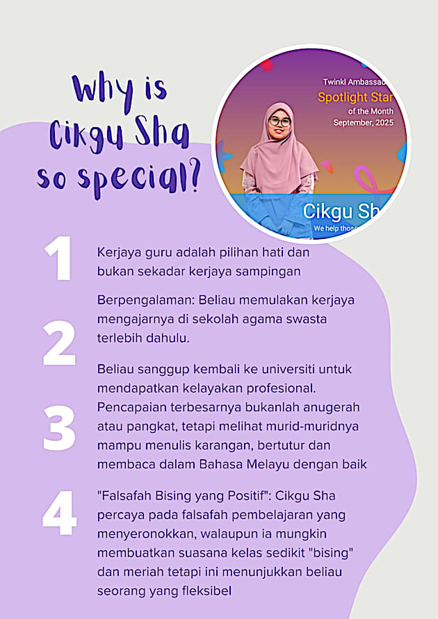 Teacher of the Month Twinkl Malaysia Dan Contoh Bahan Digital