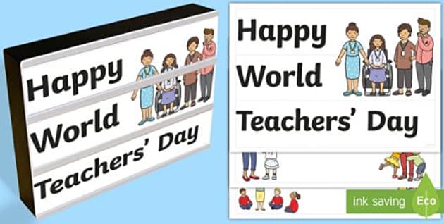 Spread A Little Love This World Teachers’ Day - Twinkl