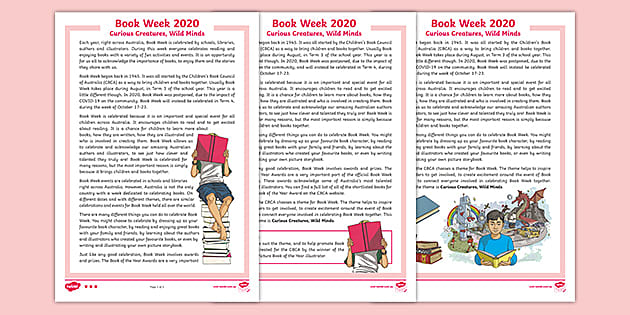 Must-Have CBCA Book Week Resources for 2020 - Twinkl
