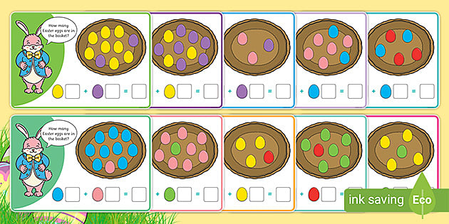 Egg-cellent Easter Maths - Twinkl