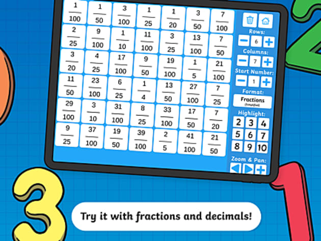 What Is The Twinkl 100 Square App? A Maths Learning App