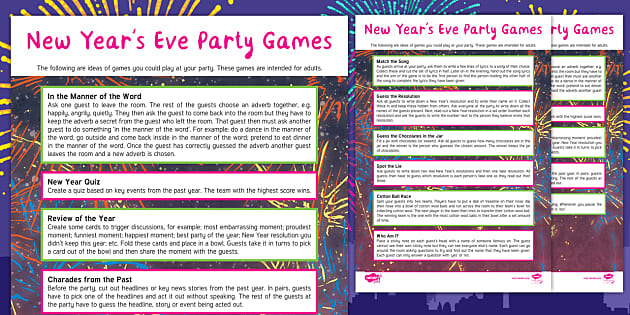 Activities to Celebrate the New Year - Twinkl