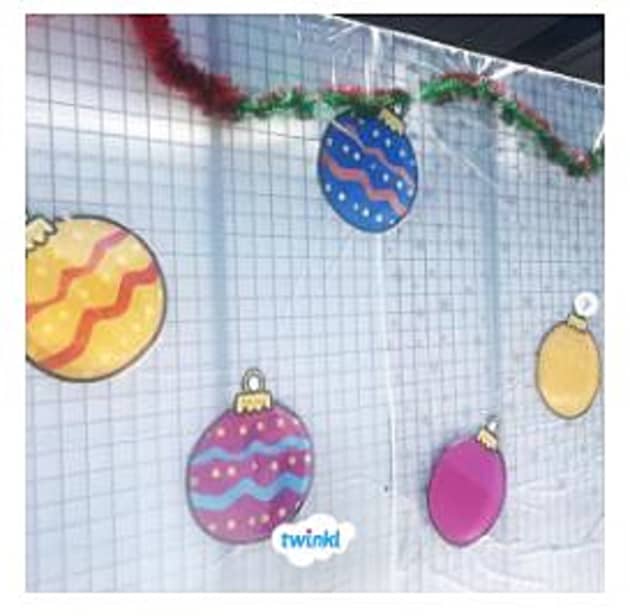 Christmas classroom door displays | All ages - Twinkl