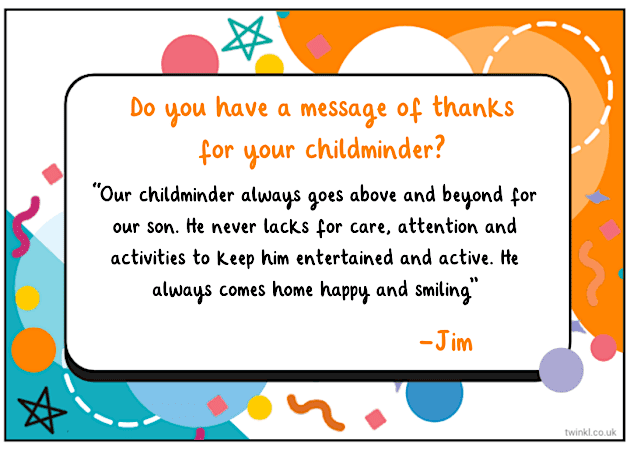 Childminder Appreciation Week - Twinkl