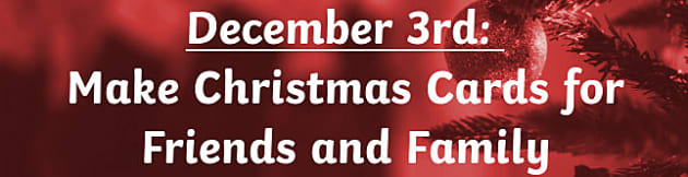 Christmas Countdown: 28 Advent Activities for Families - Twinkl USA