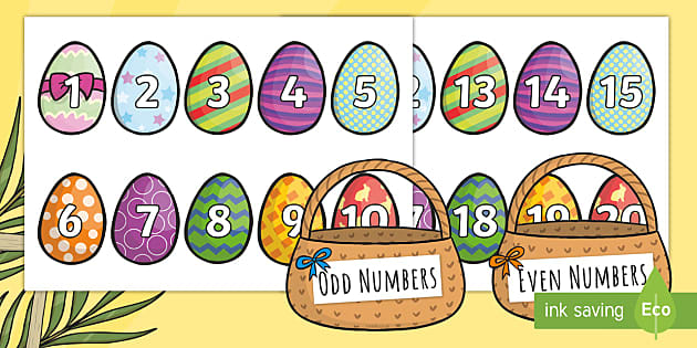 Egg-cellent Easter Maths - Twinkl