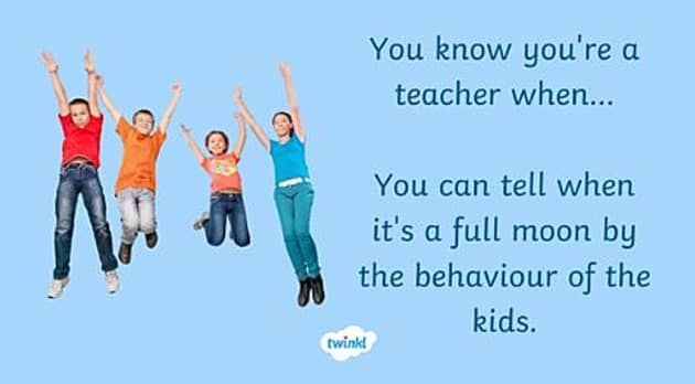 Top Ways You Know You’re a Teacher - Twinkl