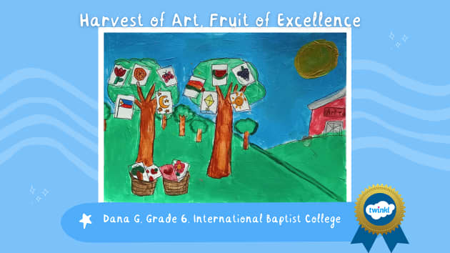 Art Gallery: Harvest of Art, Fruit of Excellence - Twinkl