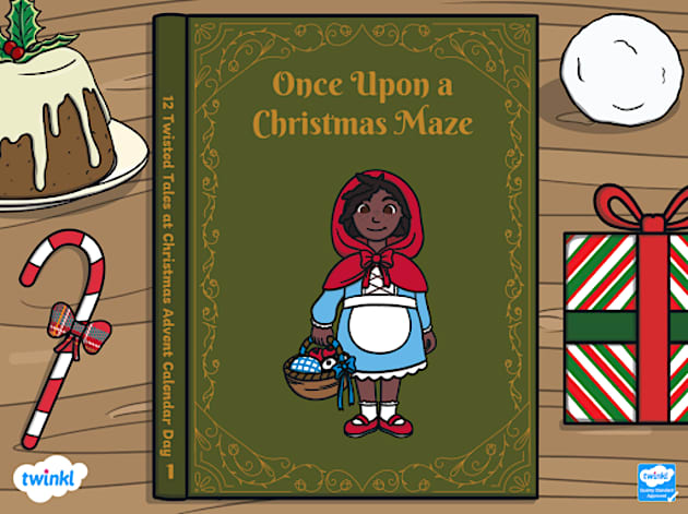 Advent Calendar: 12 Twisted Tales at Christmas - Twinkl