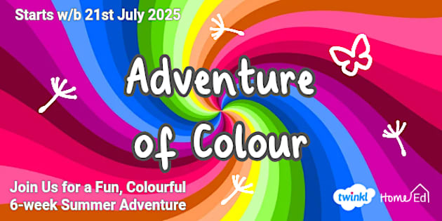 Adventure of Colour - Twinkl