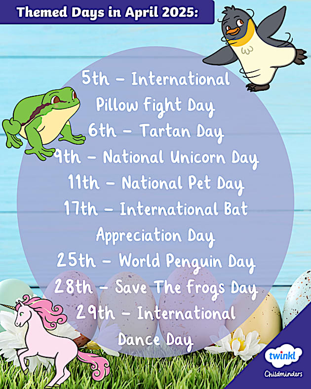 Childminder News Stories for March 2025 - Twinkl