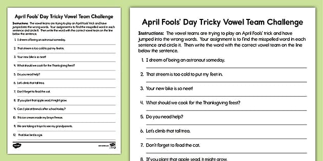 Educational April Fools' Day Activities | Blog | Twinkl USA