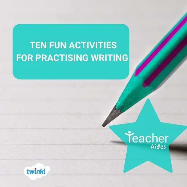 Ten Fun Activities to Practise Handwriting
