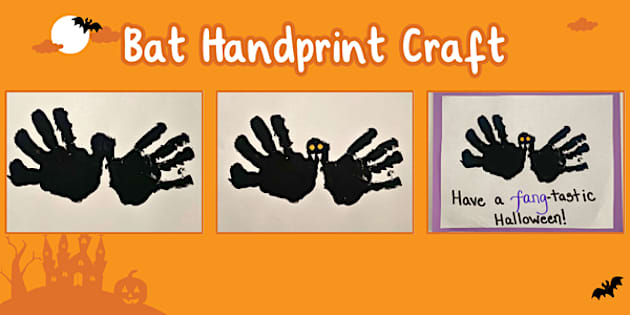 Halloween Handprint Crafts - Twinkl