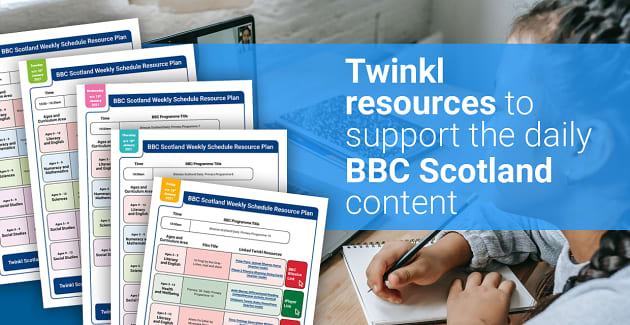 How to use the BBC Bitesize Scotland Schedule to support Home Learning