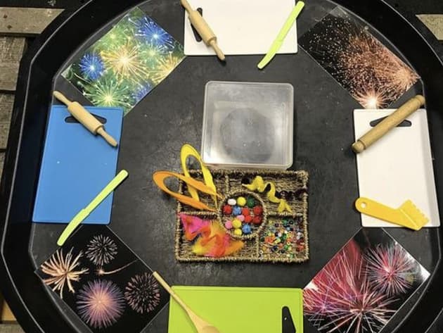 Firework Activities for Early Years Children Aged 0-5