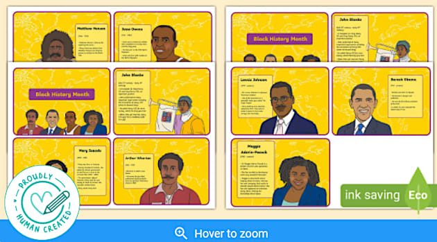 Black History Month Resources - Twinkl