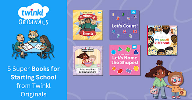 5 Super Books for Starting School From Twinkl Originals