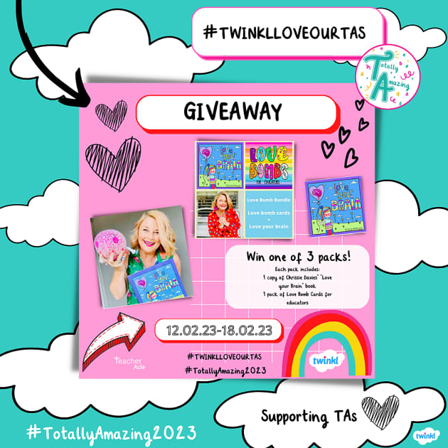 We love our TAs, TA Stands for Totally Amazing! - Twinkl