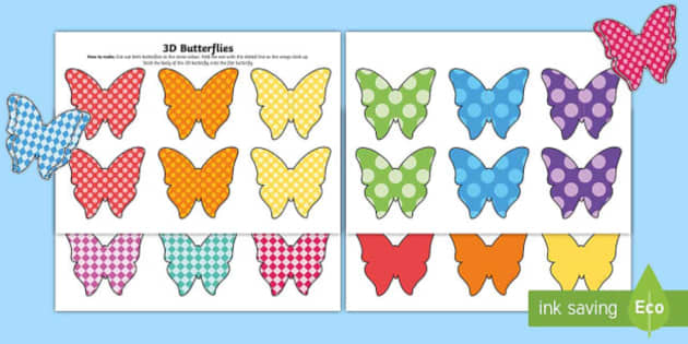 Butterfly Art Activities for Preschoolers - Twinkl
