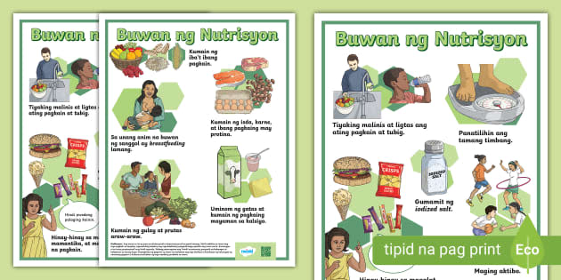 National Nutrition Month 2025 | Buwan ng Nutrisyon | Twinkl
