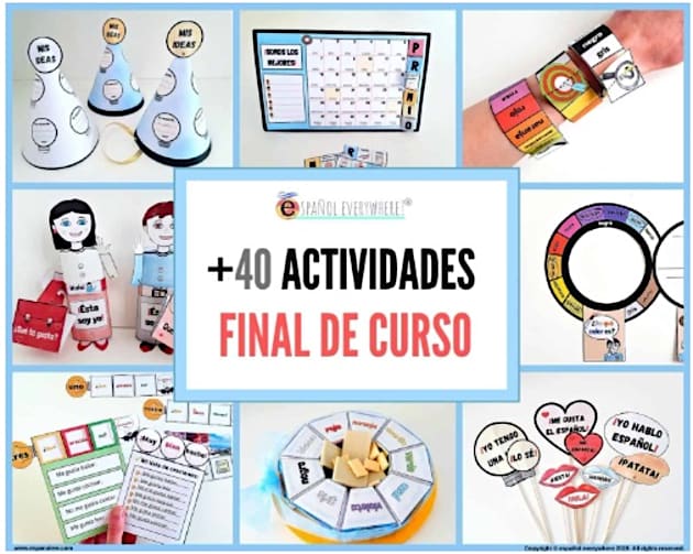 10 Actividades de Fin de curso para Preescolar y Primaria