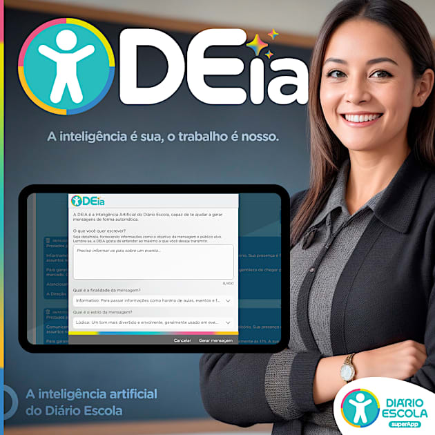 Inteligência artificial do Diário Escola: DEia, inovação em comunicação